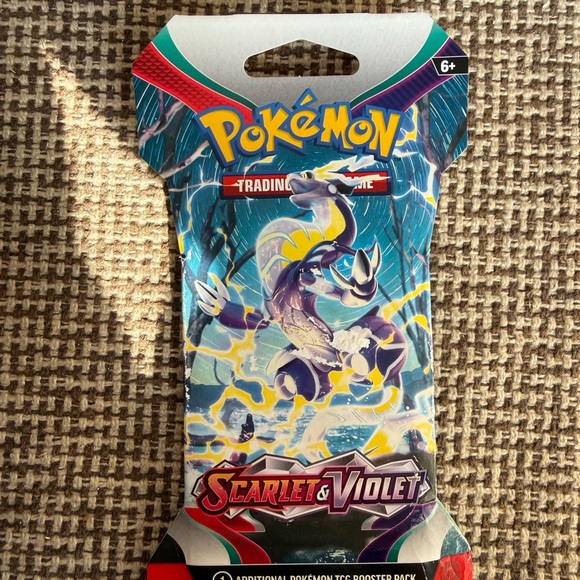 Pokemon | Toys | Pokmon Tcg Scarlet Violet Sleeved Booster Pack Cards ...